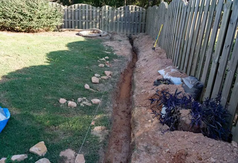Mistakes to Avoid When Installing a French Drain in TX